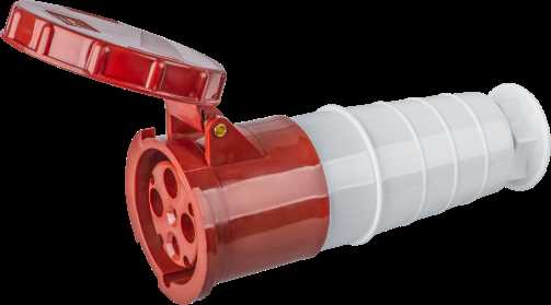 Розетка Navigator 14 310 NCA-SR234-63-380 переносная 63А 3P PE IP54 ⚡ ...