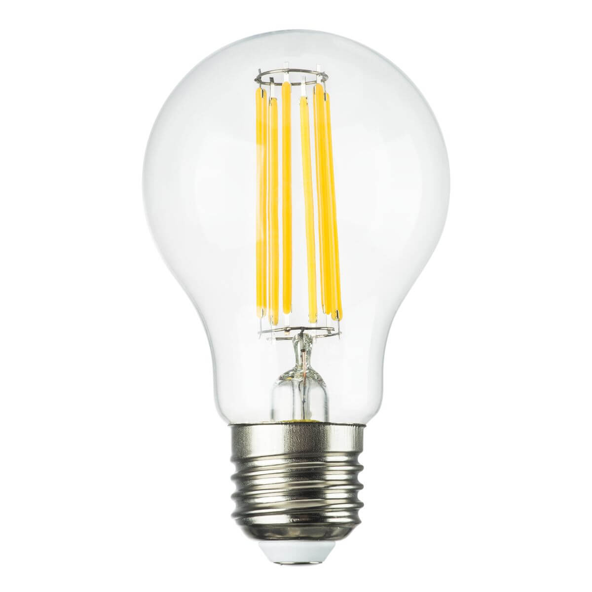 Лампа светодиодная Lightstar E27 8W 3000K полусфера прозрачная 933002 ⚡ ...