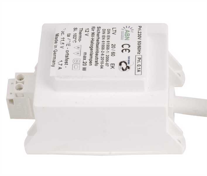 Трансформатор Deko-Light ABN 12V 20W IP20 1,7A 000097 ⚡ — купить с ...