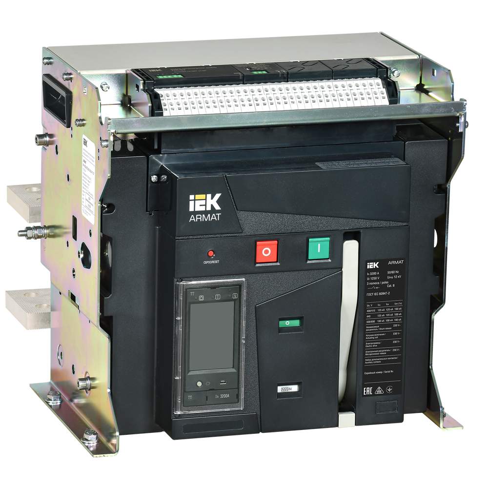 AR-A4V TT32 3P F HR Выключатель автоматический воздушный 125кА IEK AR ...