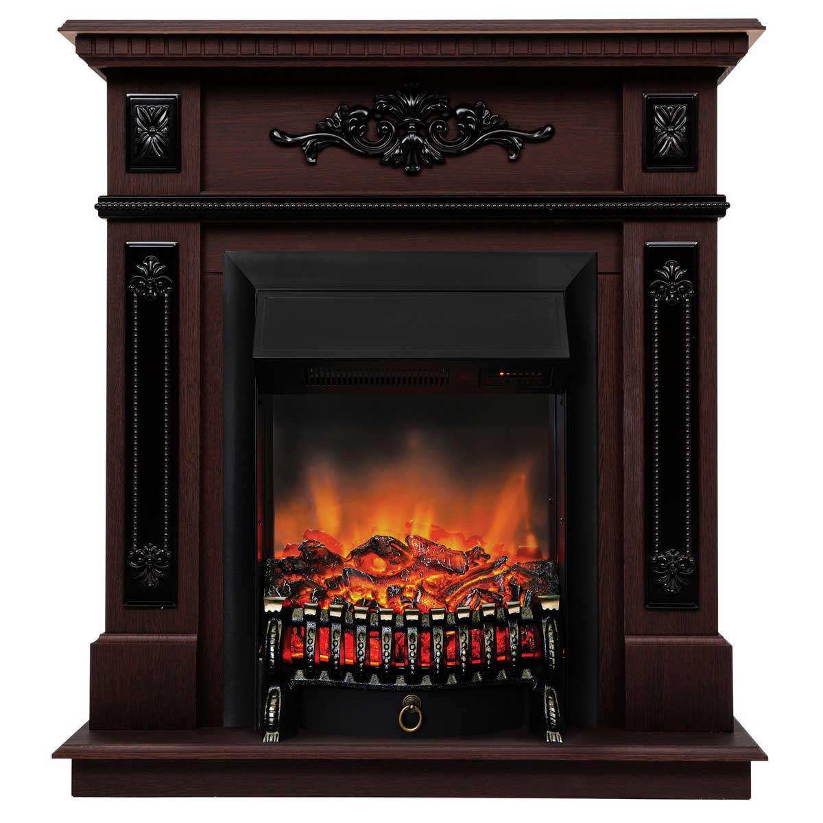 Электрокамин Realflame Lilian DN с очагом Fobos Lux Black RC 302014 ⚡ ...