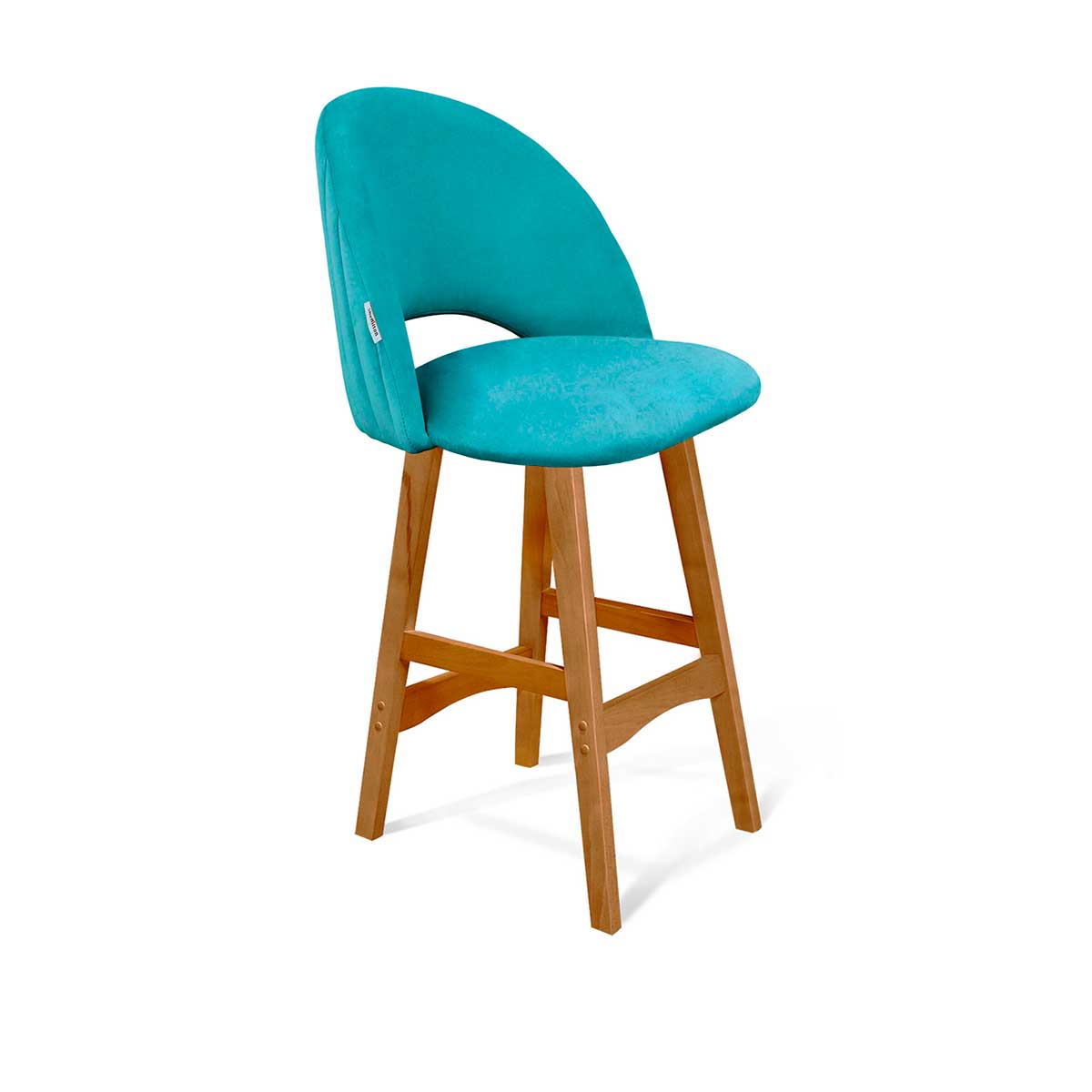 Полубарный стул Sheffilton SHT-ST34-1/S65-1 голубая пастель/светлый орех 5799049304 ⚡ — купить с ...