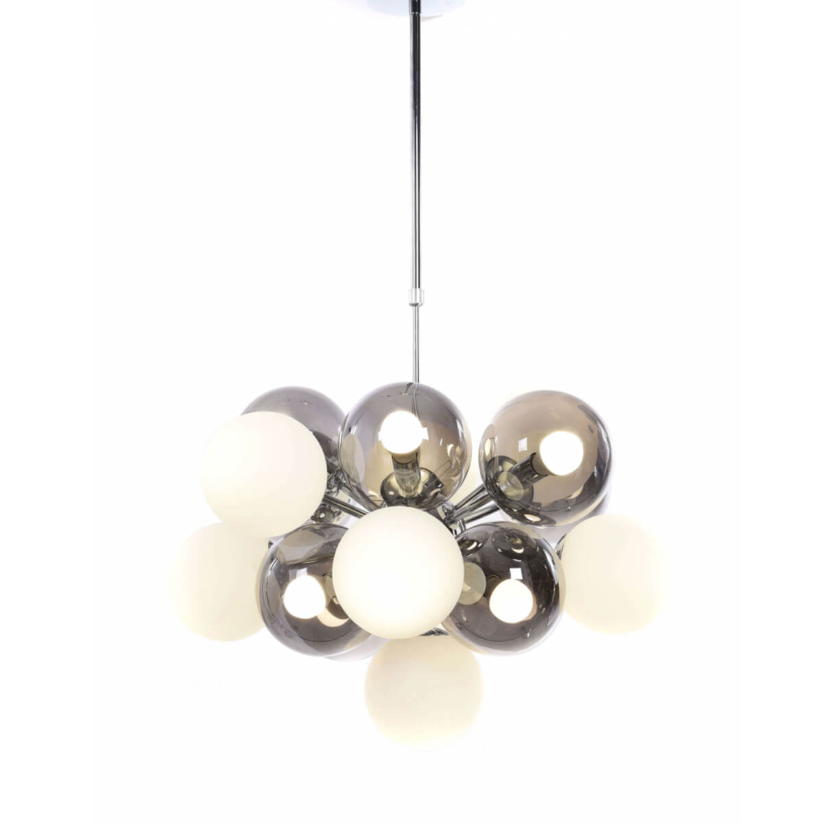 Подвесная люстра Lumina Deco Neopsis LDP 1137-17 WT CHR ⚡ — купить с ...