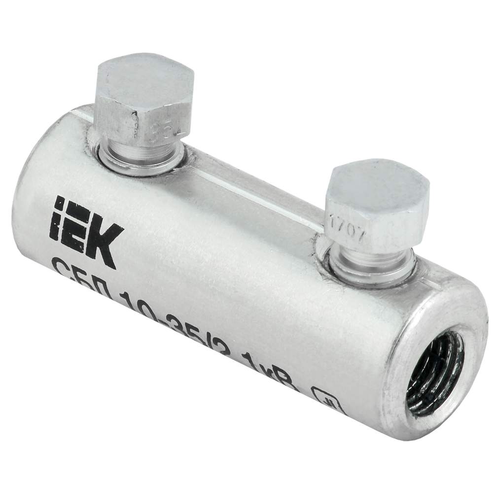 Соединитель болтовой луженый СБЛ 10-35/2 1кВ IEK UCB11-010-035-02-01 ⚡ ...