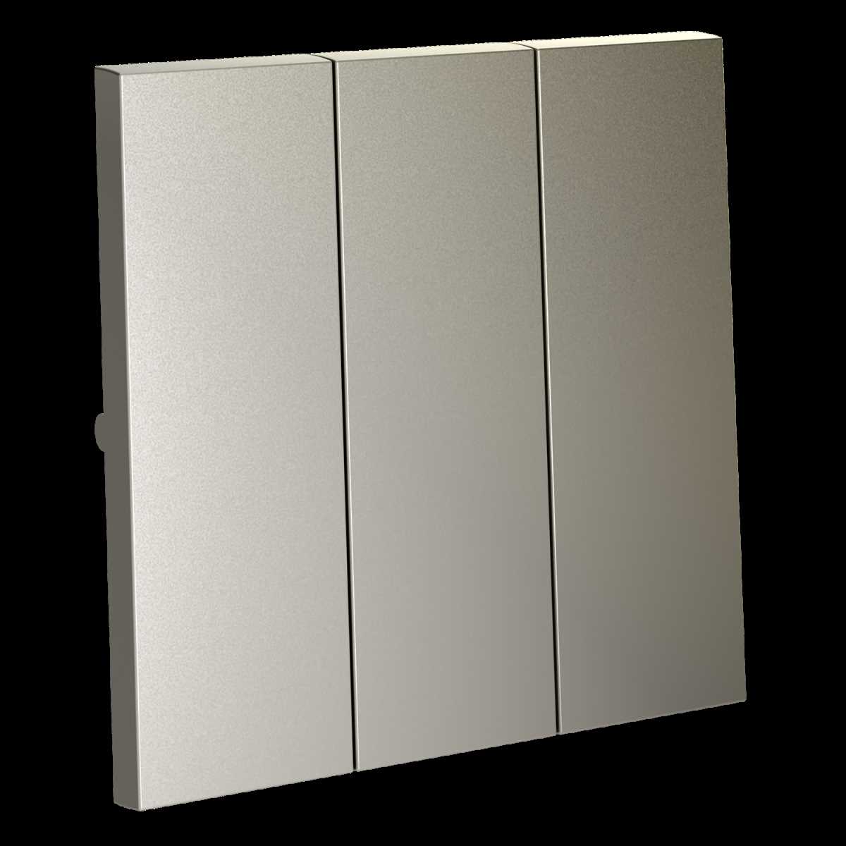 Клавиши для выключателя/переключателя трехклавишного S70 шелк Voltum ...