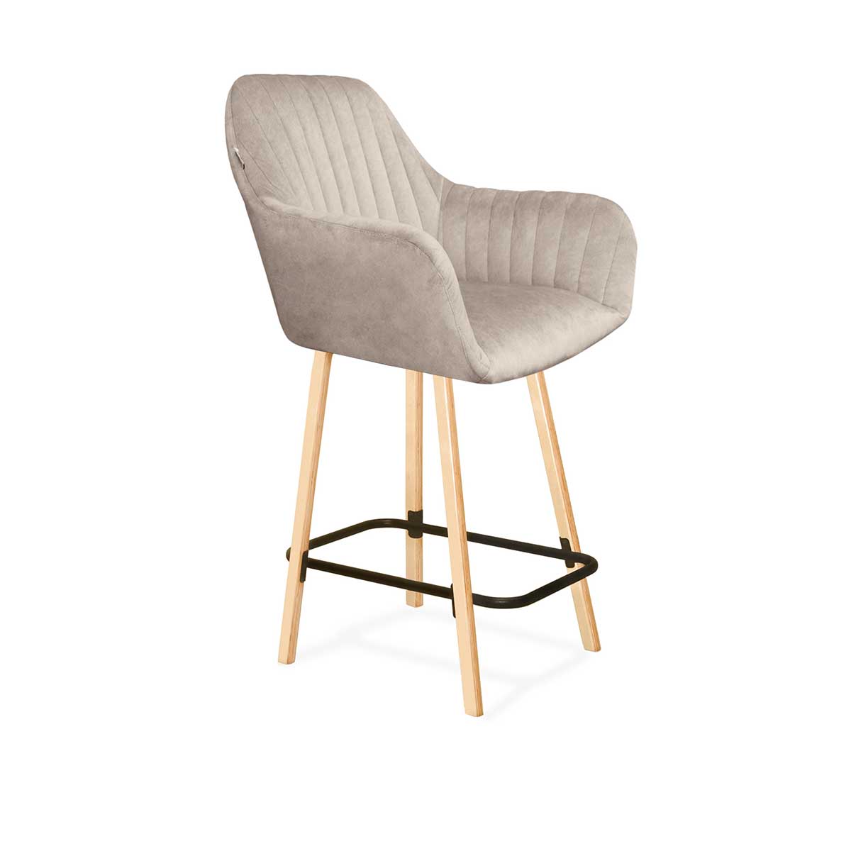 Полубарный стул Sheffilton SHT-ST34/S94-1 лунный мрамор/прозрачный лак/черный муар 4021398702 ⚡ ...