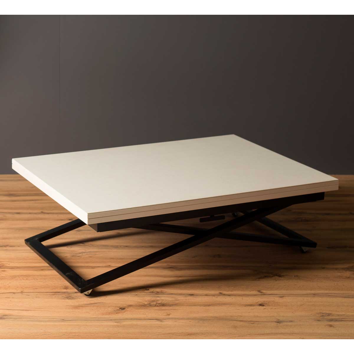 Стол-трансформер Levmar Compact P01/S53 Аворио/черный 2918827601 ⚡ ...