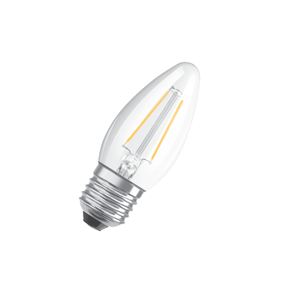 PARATHOM FIL CL B40 non-dim4W/827 230V CLE27470lm - LED лампа свеча OSRAM ⚡ — купить с доставкой ...