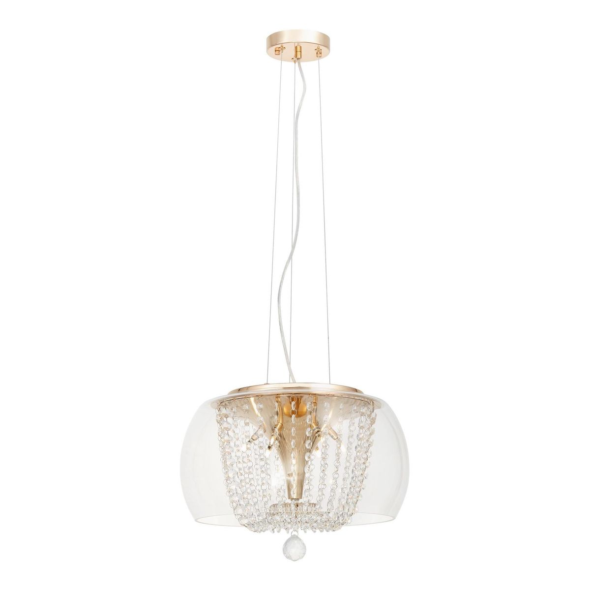 Подвесной светильник Lumina Deco Disposa LDP 7018-400 PR F GD ⚡ ...
