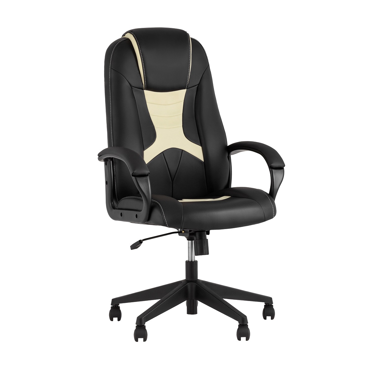 Игровое кресло TopChairs ST-Cyber 8 черный экокожа ST-Cyber 8 BLACK ⚡ - купить с доставкой по ...