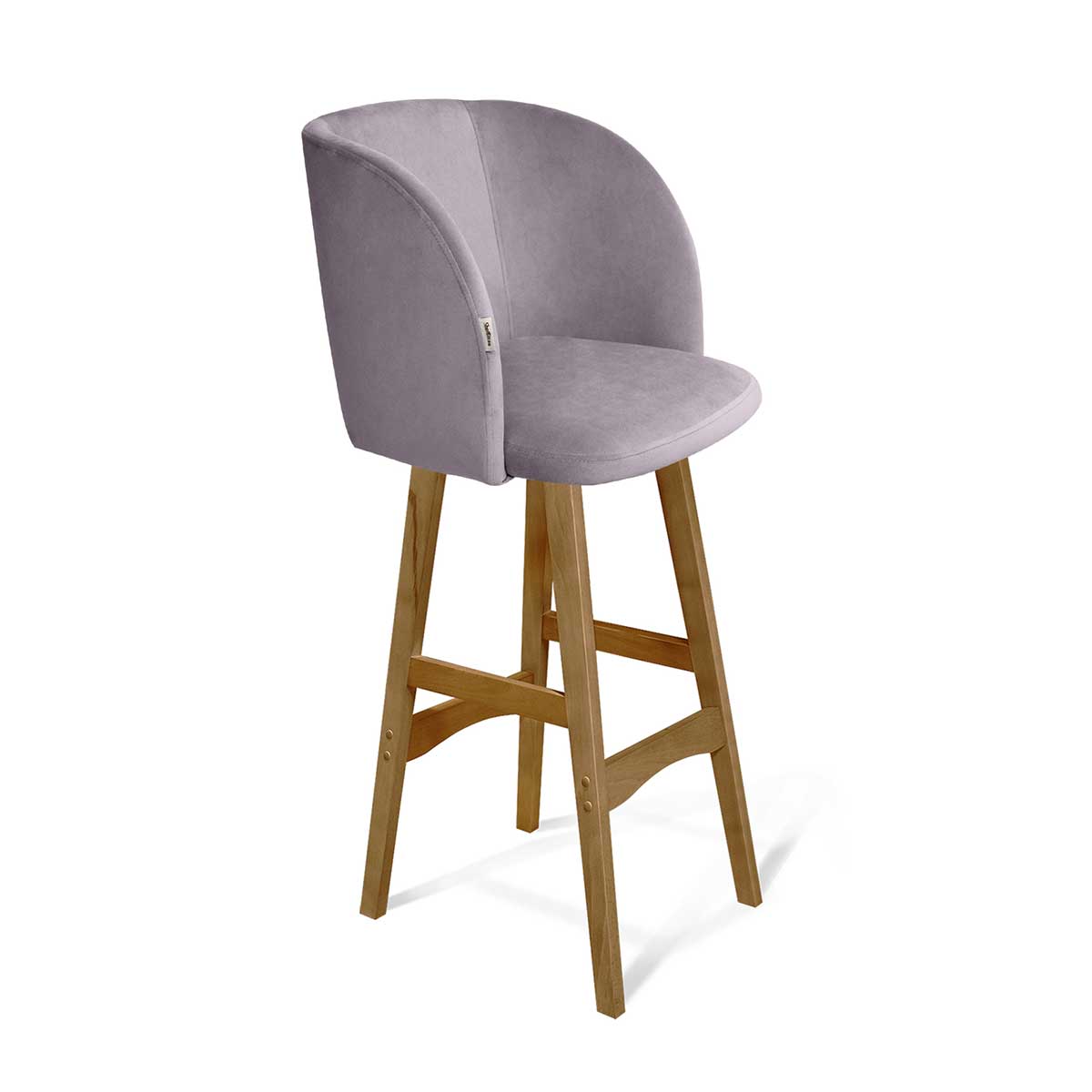 Барный стул Sheffilton SHT-ST33/S65 сиреневая орхидея/светлый орех 5630449304 ⚡ — купить с ...