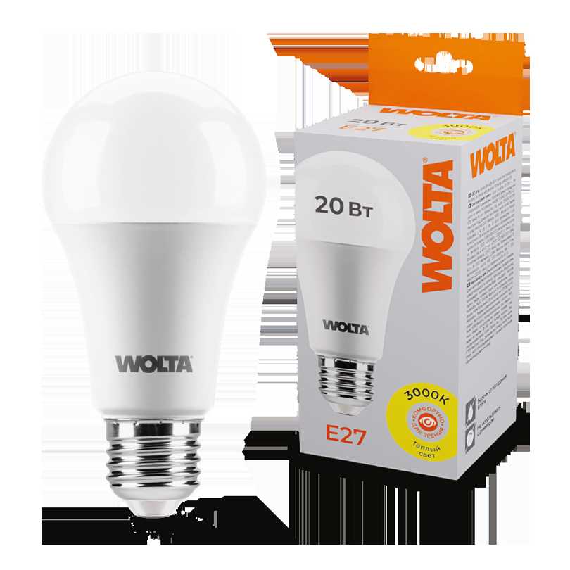 Светодиодная лампа WOLTA 25Y65BL20E27 ⚡ — купить с доставкой по Москве ...