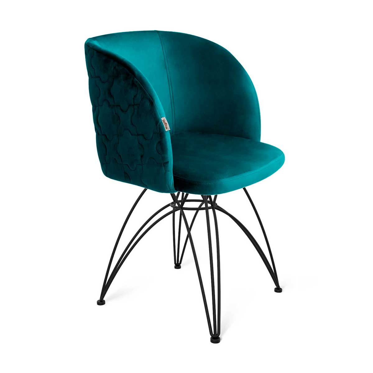 Кресло Sheffilton SHT-ST33-1/S112 альпийский бирюзовый/черный муар 7575519301 ⚡ - купить с ...