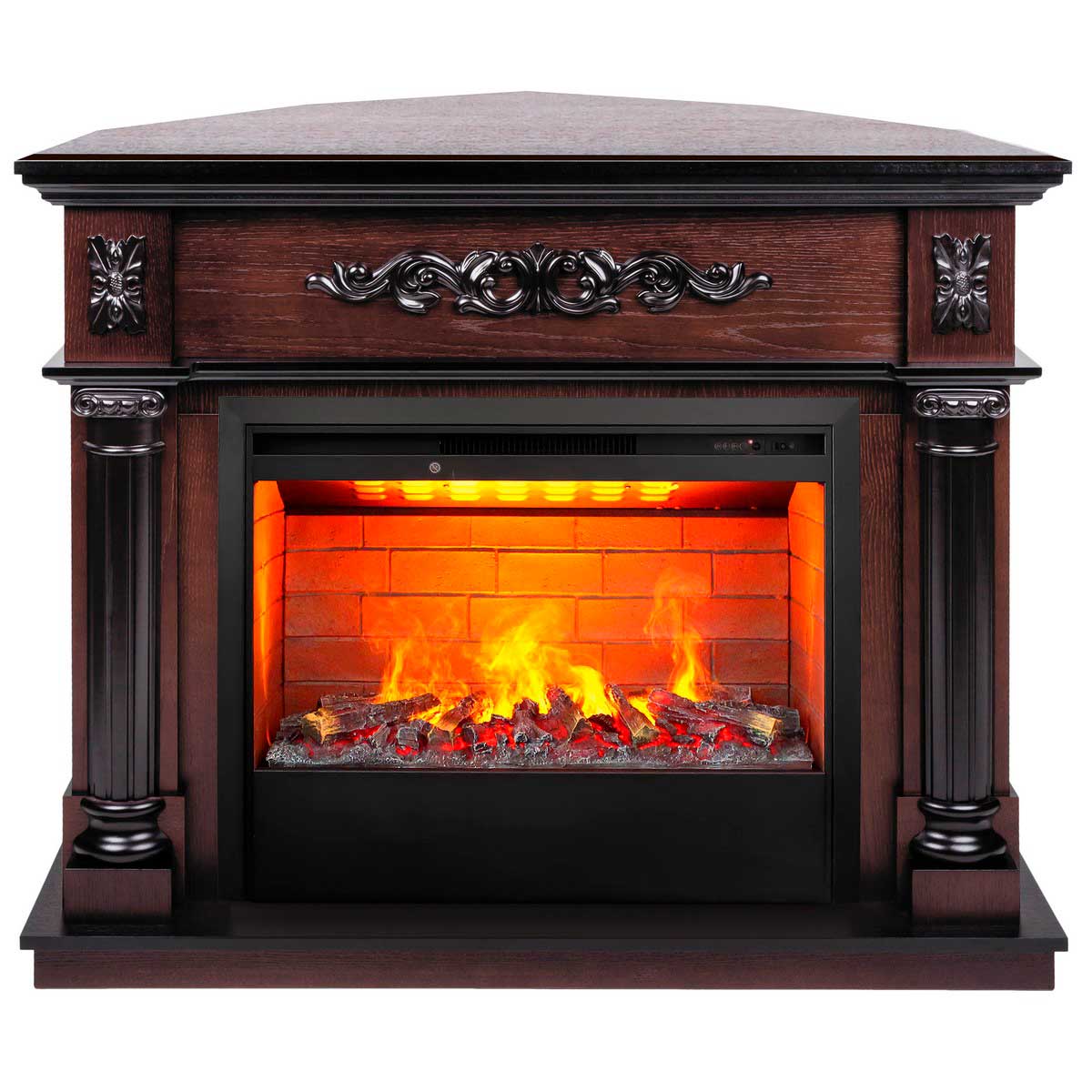 Электрокамин Realflame Silvia Corner 26 AO с очагом 3D Helios 26 346319 ...