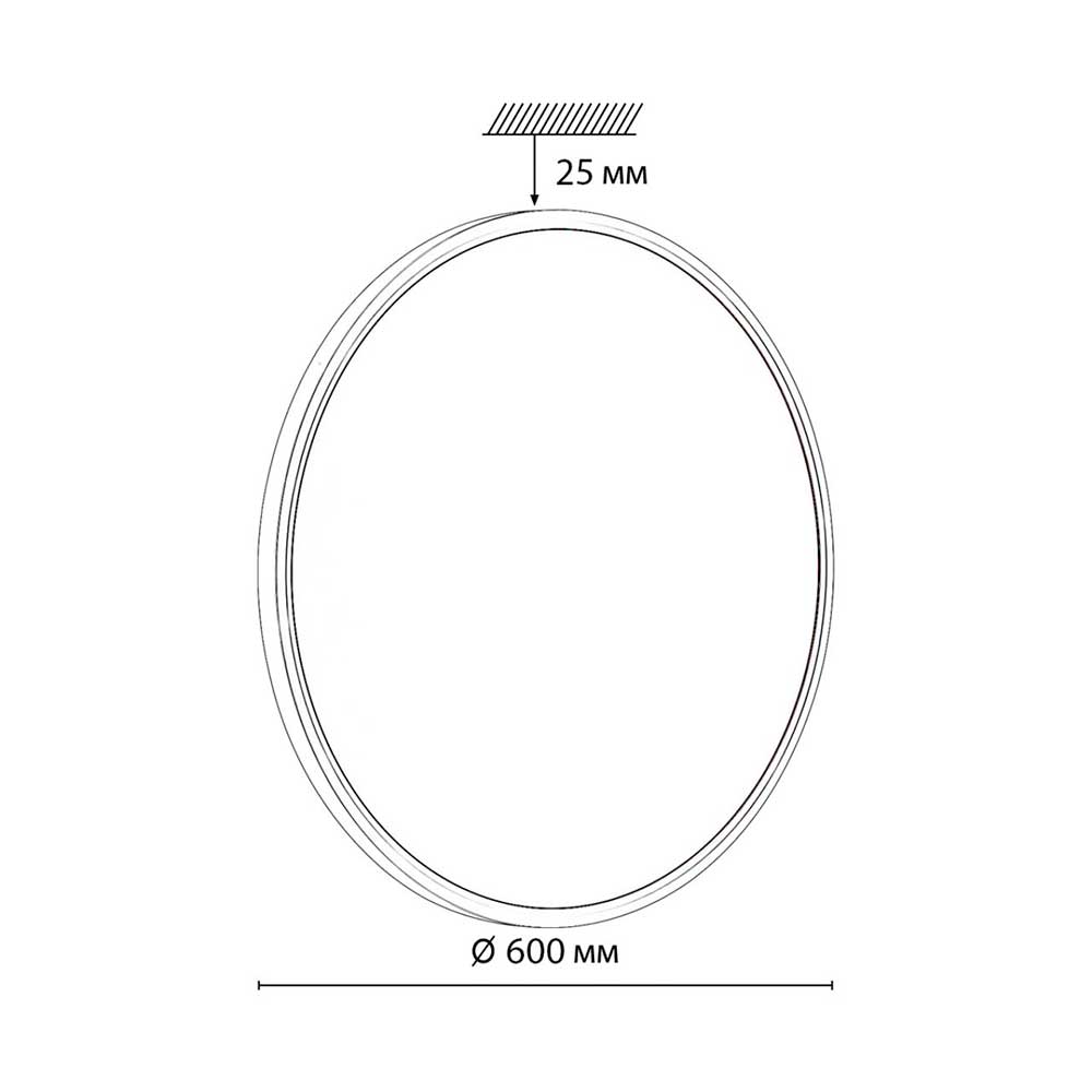 Настенно-потолочный светодиодный светильник Sonex Mitra Alfa White 7659 ...