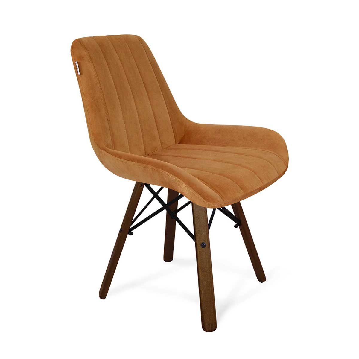 Кухонный стул Sheffilton SHT-ST37/S70 горчичный/темный орех 6541042205 ⚡ - купить с доставкой по ...