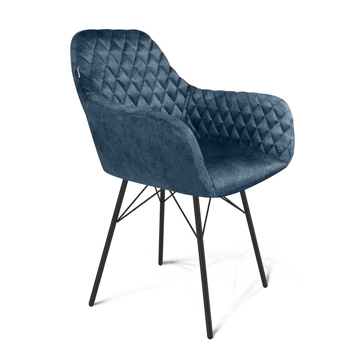 Кресло Sheffilton SHT-ST38/S64 синий пепел/черный муар 4067113502 ⚡ — купить с доставкой по ...