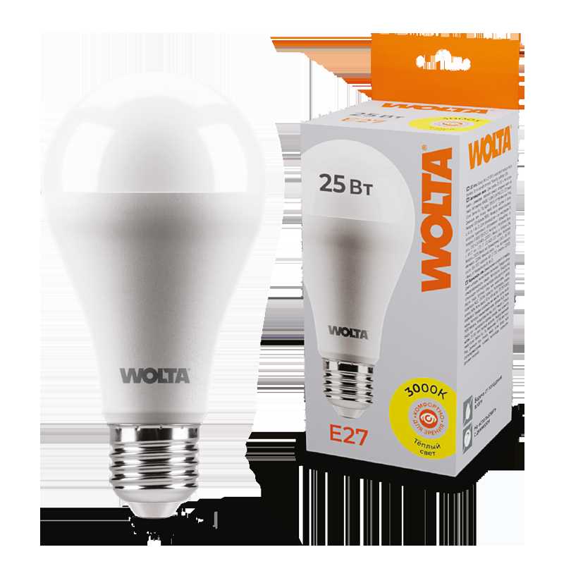 Светодиодная лампа WOLTA 25Y67BL25E27 ⚡ — купить с доставкой по Москве ...