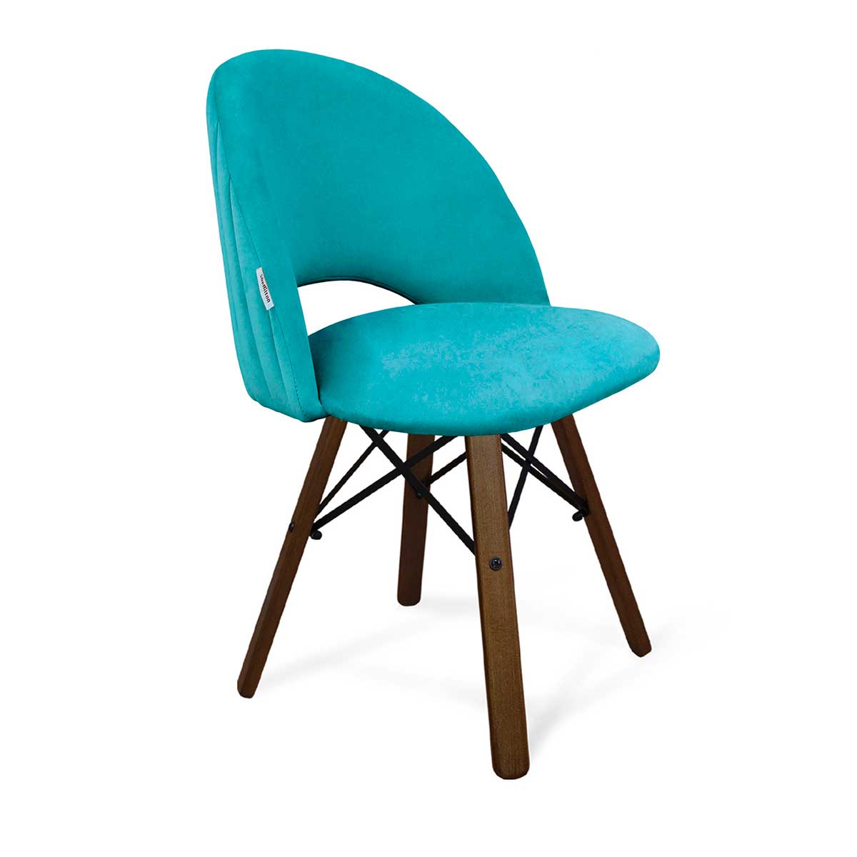 Офисный стул Sheffilton SHT-ST34-1/S70 голубая пастель/темный орех\черный 9409083902 ⚡ — купить ...