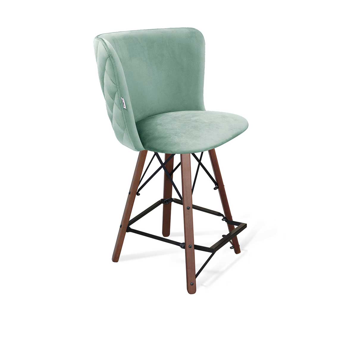 Полубарный стул Sheffilton SHT-ST36-3/S80-1 нежная мята/темный орех/черный 5468978402 ⚡ — купить ...
