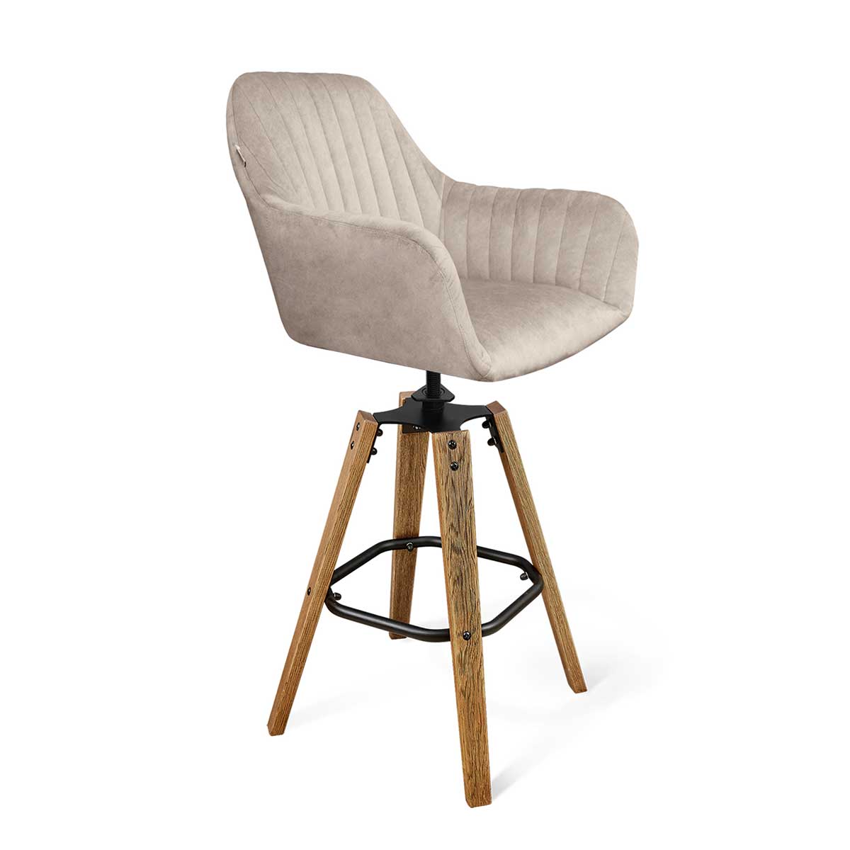 Барный стул Sheffilton SHT-ST38-1/S93 лунный мрамор/браш коричневый/чёрный 4239731001 ⚡ - купить ...