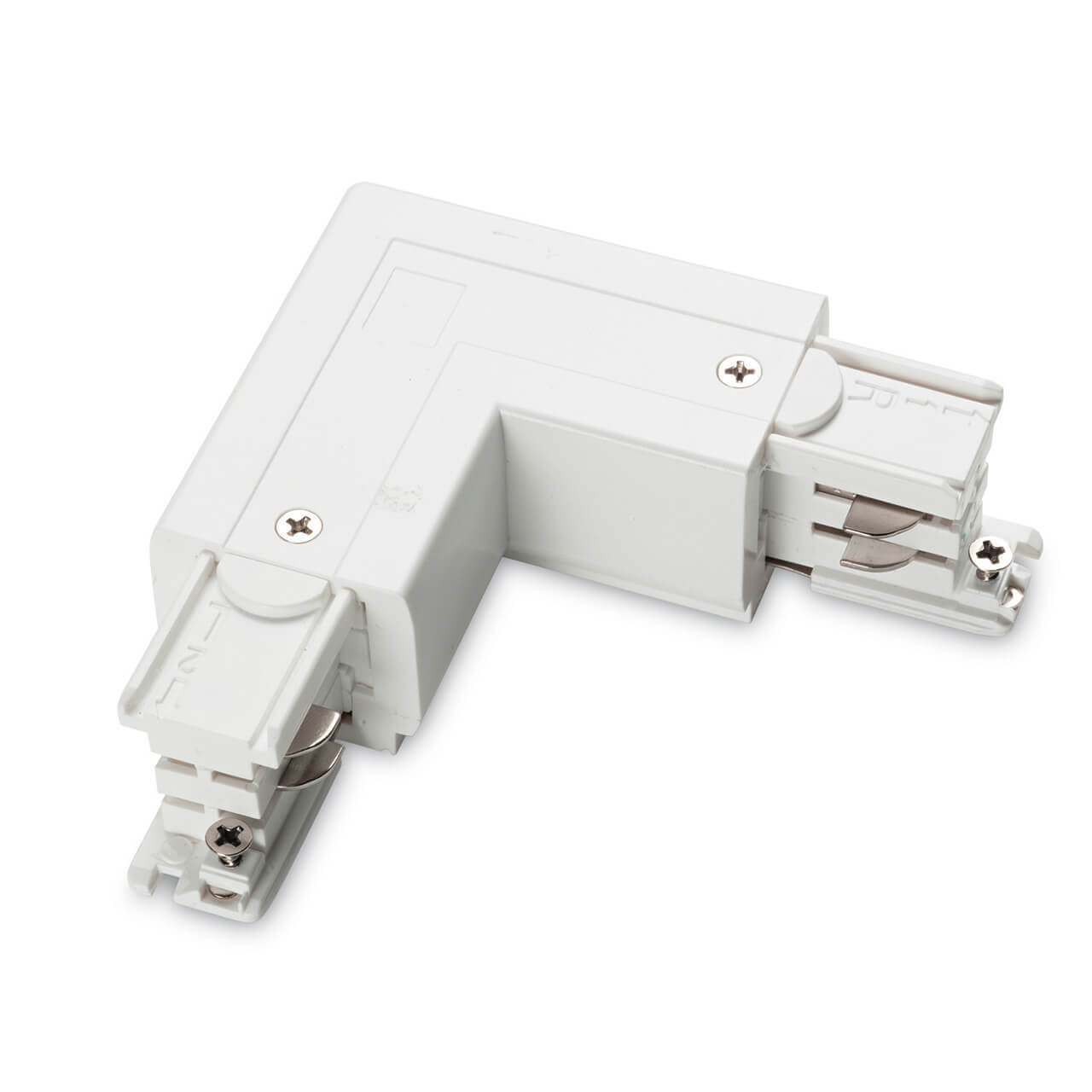 Коннектор L-образный правый Ideal Lux Link Trimless L-Connector Rig Wh ...