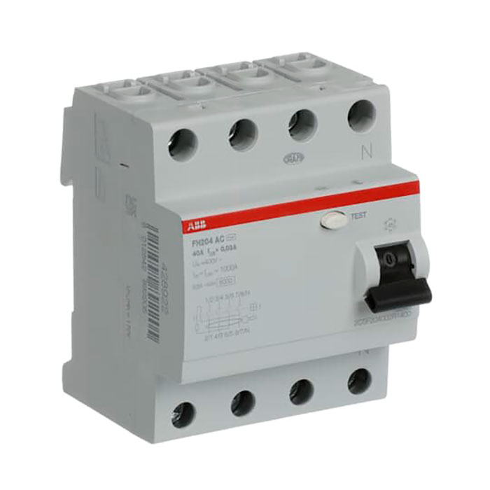 Автоматический выключатель дифференциального тока 4мод FH204 AC-40/0,03 ...