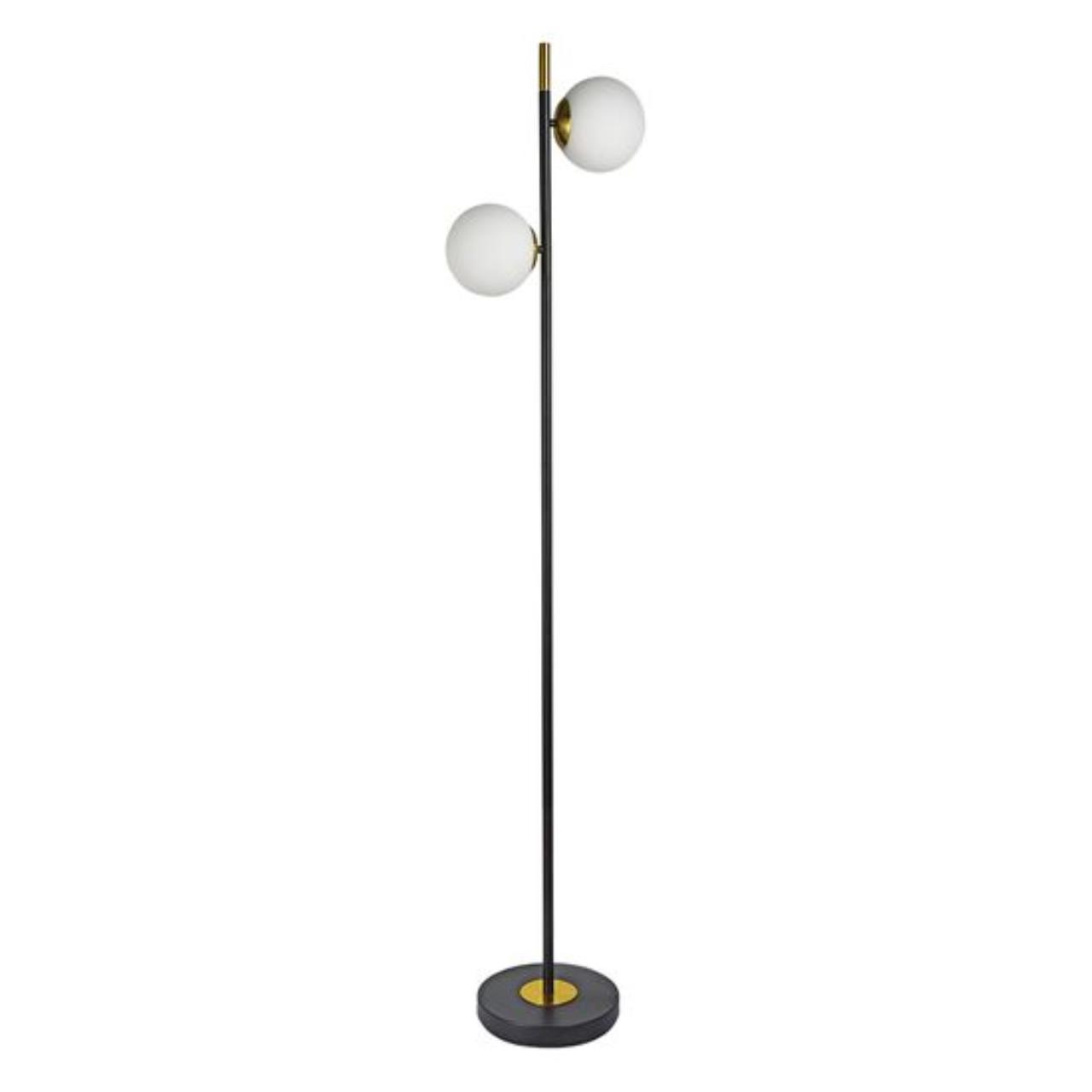 Торшер Arte Lamp Alcor A2224PN-2BK ⚡ — купить с доставкой по Москве и ...