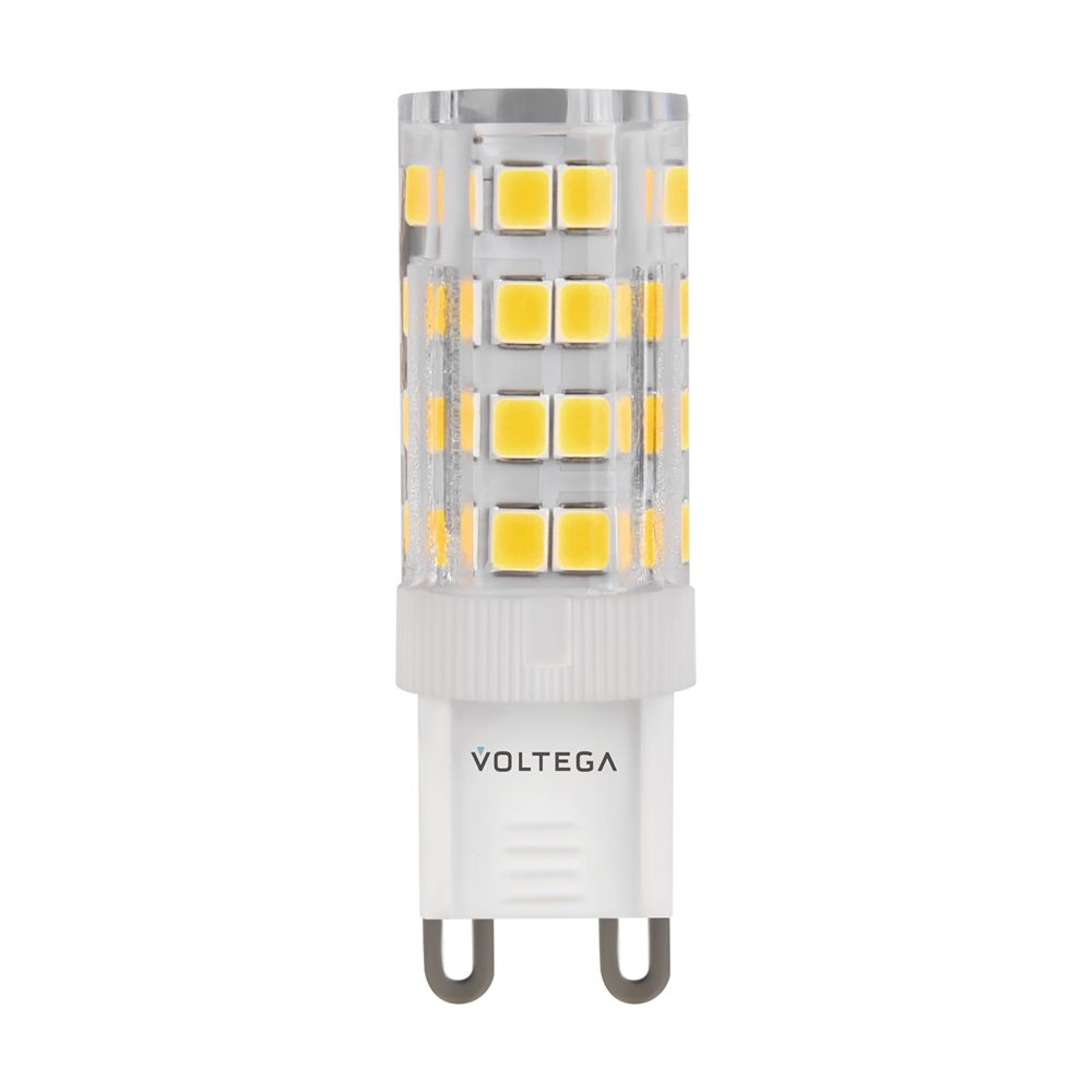 Лампа светодиодная Voltega G9 5W 3000К прозрачная VG9-K3G9warm5W 7185 ⚡ ...