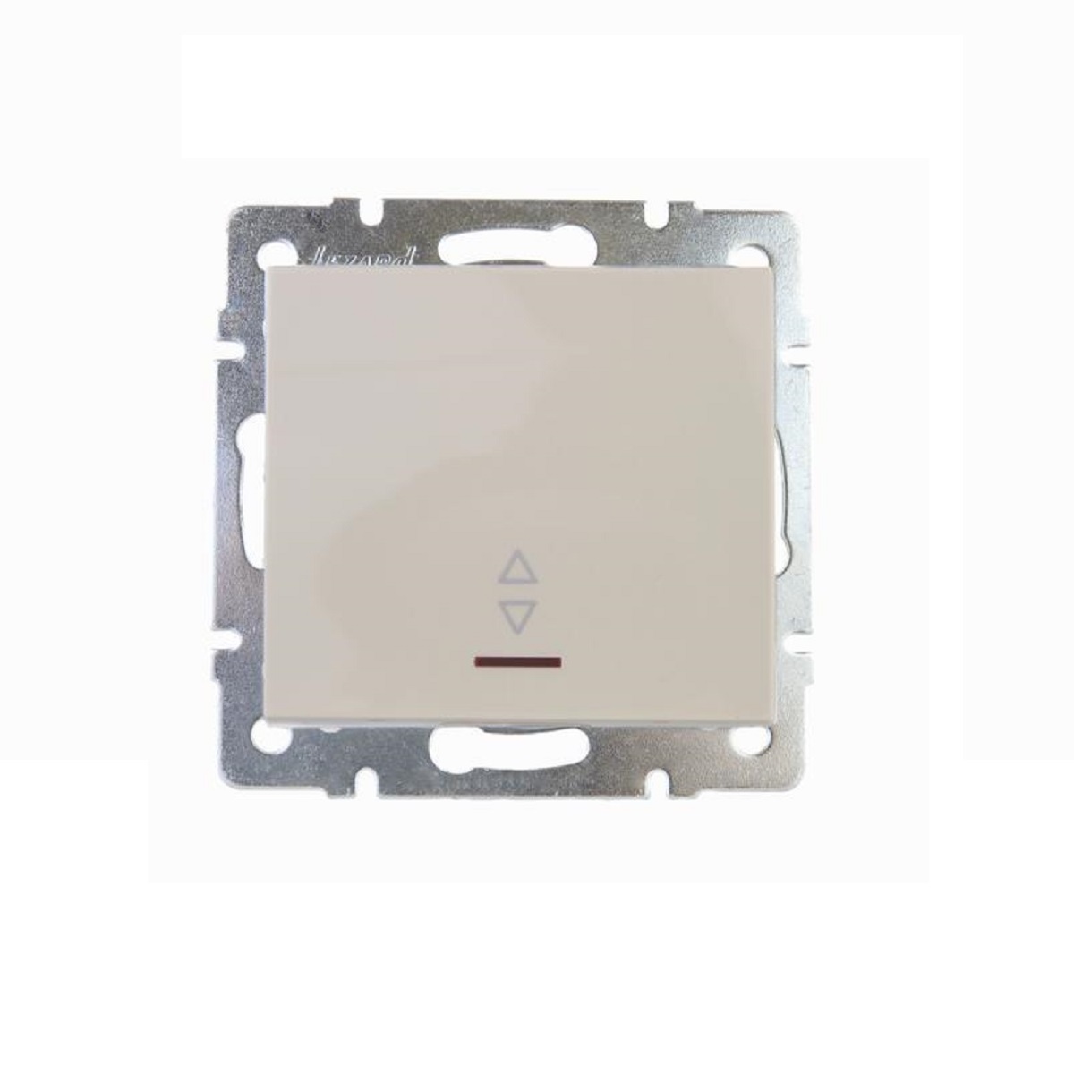 Выключатель проходной с подсветкой Lezard Rain кремовый 703-0388-114 ⚡ ...