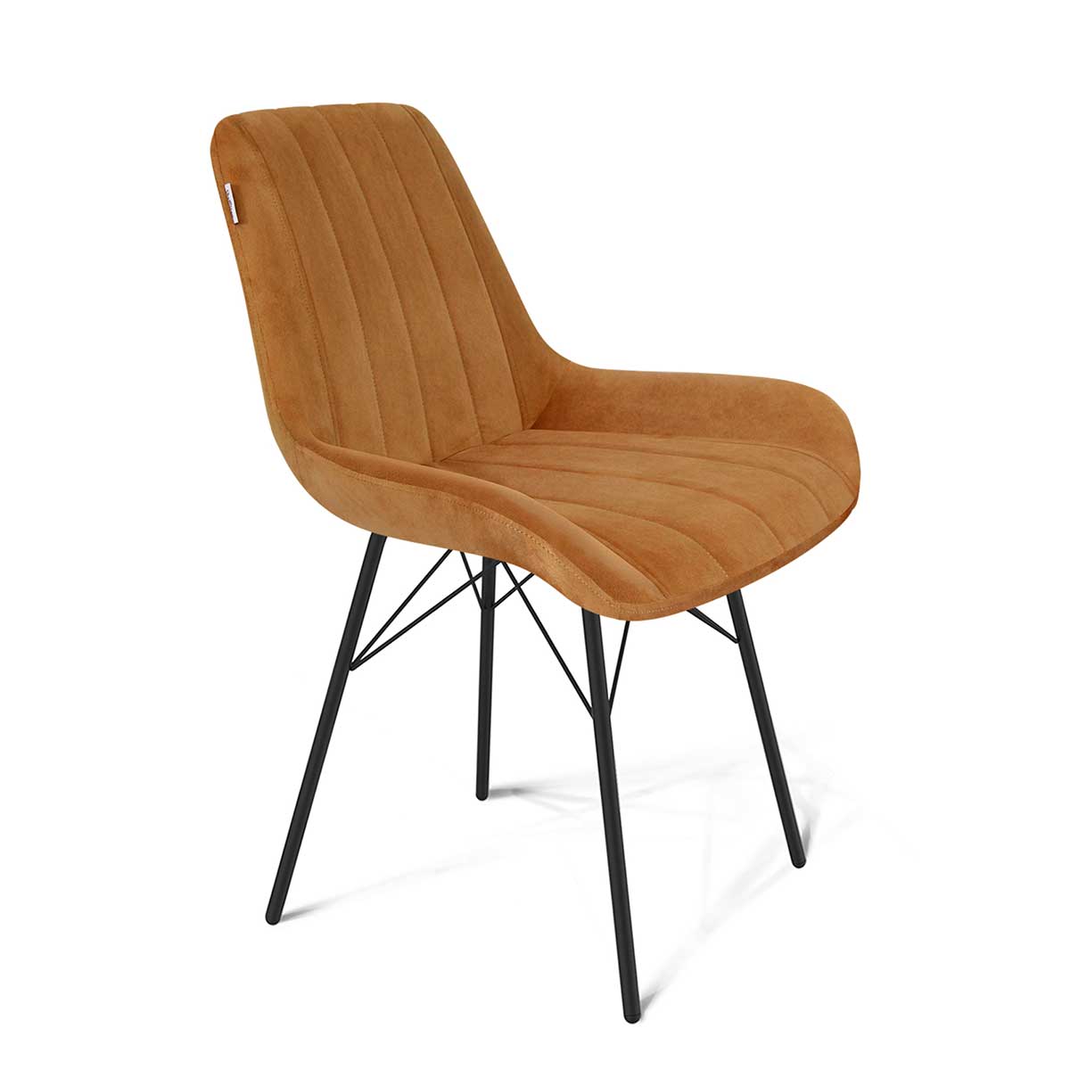 Кухонный стул Sheffilton SHT-ST37/S64 горчичный/черный муар 4683235303 ⚡ - купить с доставкой по ...