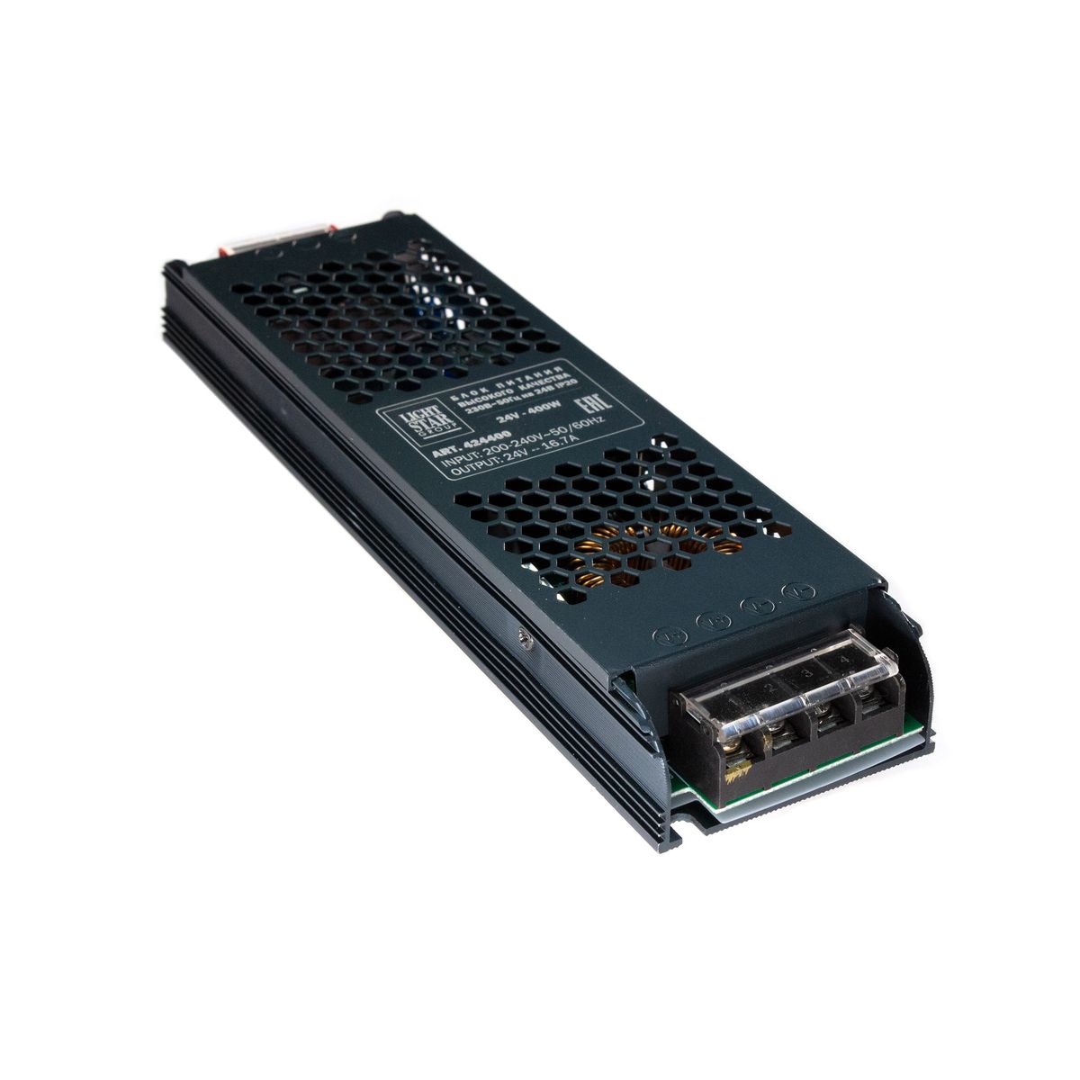 Блок питания Lightstar 24V 400W IP20 16,7A 424400 ⚡ - купить с ...