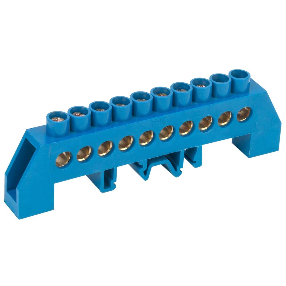 Шина N ноль в комбинированном DIN-изоляторе типа Стойка ШНИ-8х12-10-КС ...