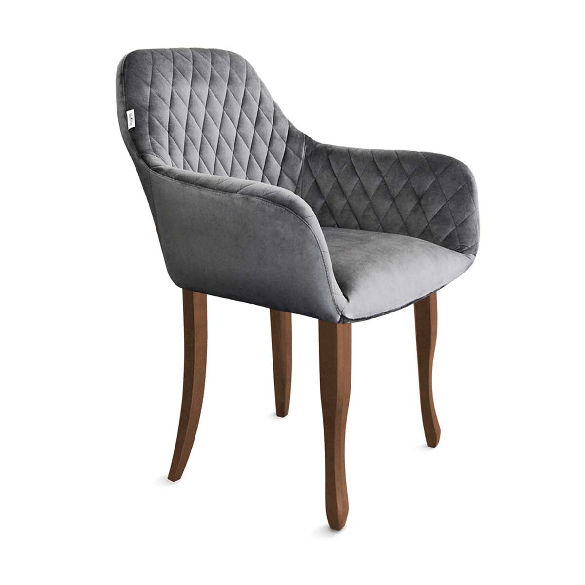 Кресло Sheffilton SHT-ST38/S122 угольно-серый/темный орех/черный муар 7584100101 ⚡ — купить с ...