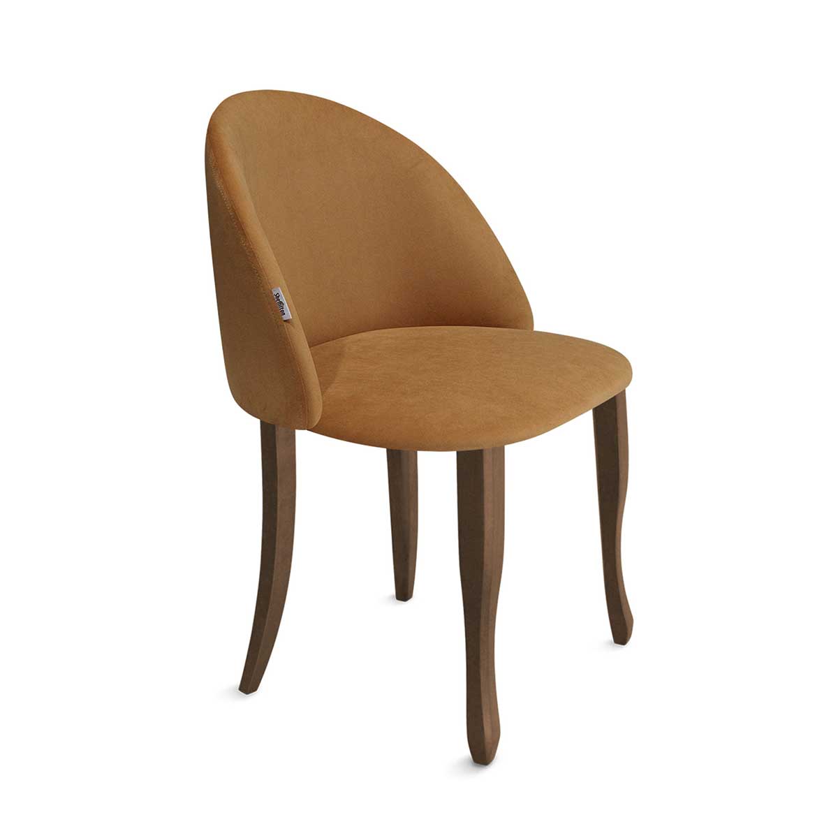 Стул Sheffilton SHT-ST35/S122 горчичный/темный орех/черный муар 9004543203 ⚡ — купить с ...