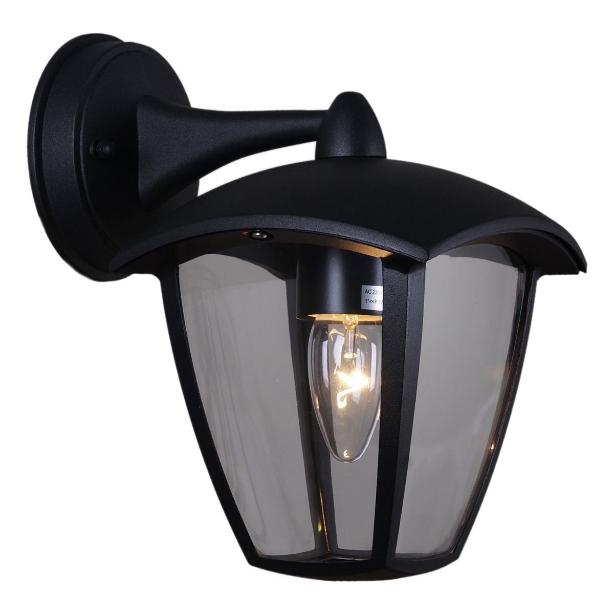 Уличный настенный светильник Reluce 08301-9 2-001SJ Top mount BK ⚡ ...