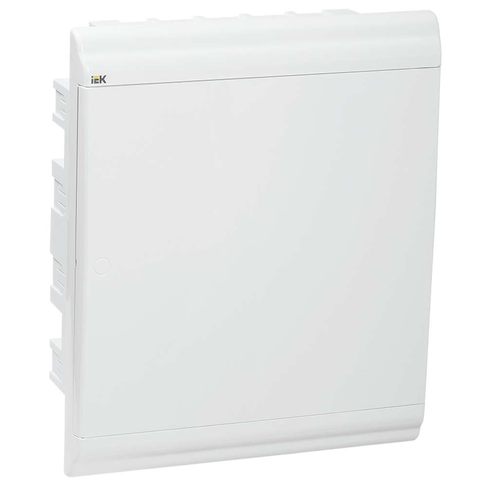 PRIME Корпус пластиковый ЩРВ-П-24 модуля встраиваемый белый/белая дверь IP41 IEK MKP82-V-24-WD ...