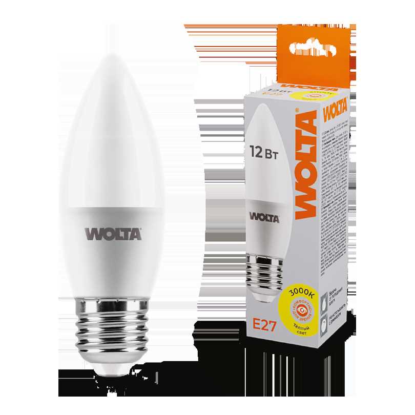 Светодиодная лампа WOLTA 25YC12E27 ⚡ — купить с доставкой по Москве и ...