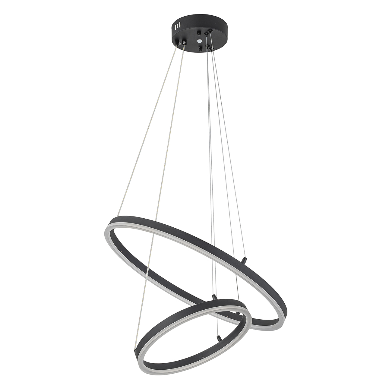 Подвесной светодиодный светильник Escada Void 10254/2LED Black APP ⚡ ...