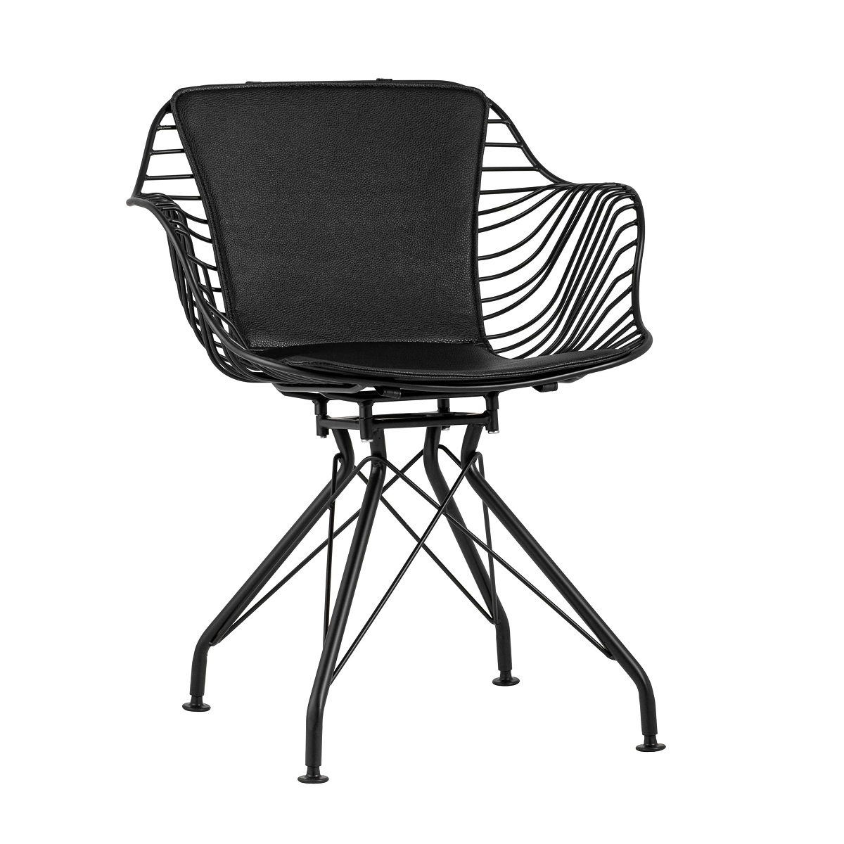 Стул Stool Group Thomas черный с черной подушкой TMS-18A-P18 BL/BL ⚡ — купить с доставкой по ...