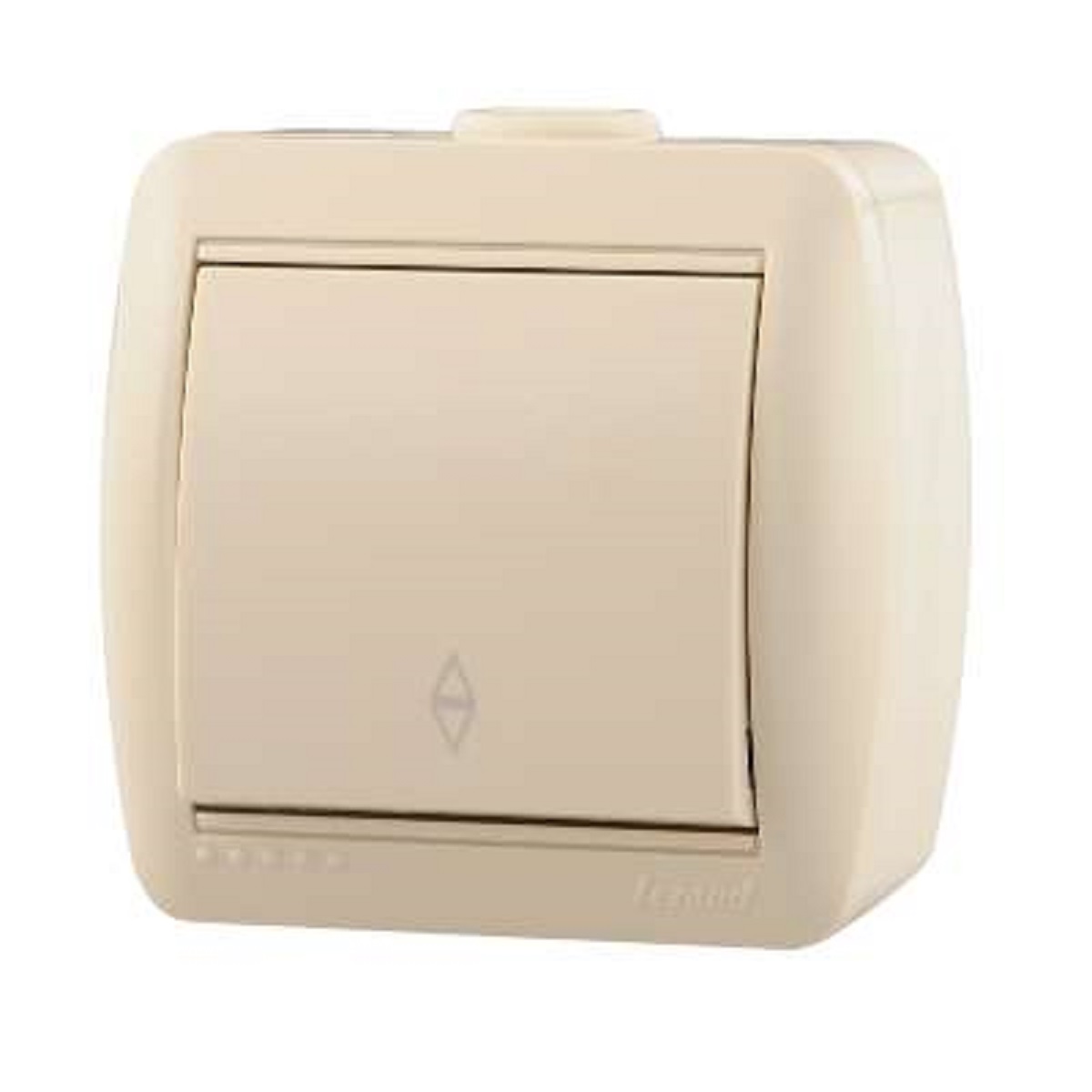 Выключатель проходной Lezard Nata кремовый 710-0300-105 ⚡ — купить с доставкой по Москве и ...