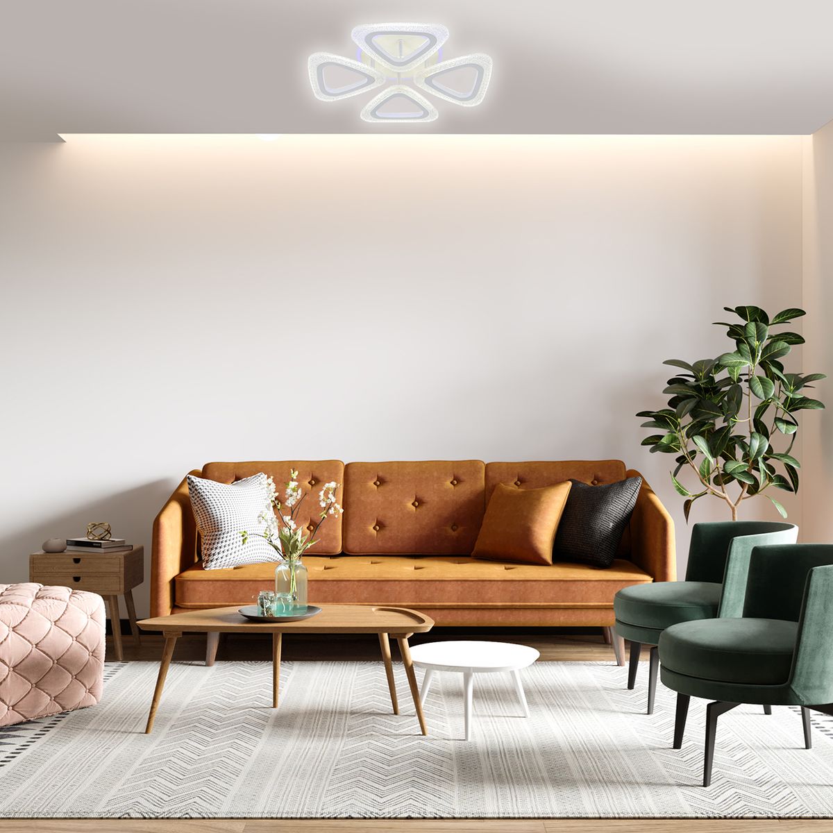 Потолочная светодиодная люстра Escada Candy 10300/4LED BL ⚡ — купить с ...