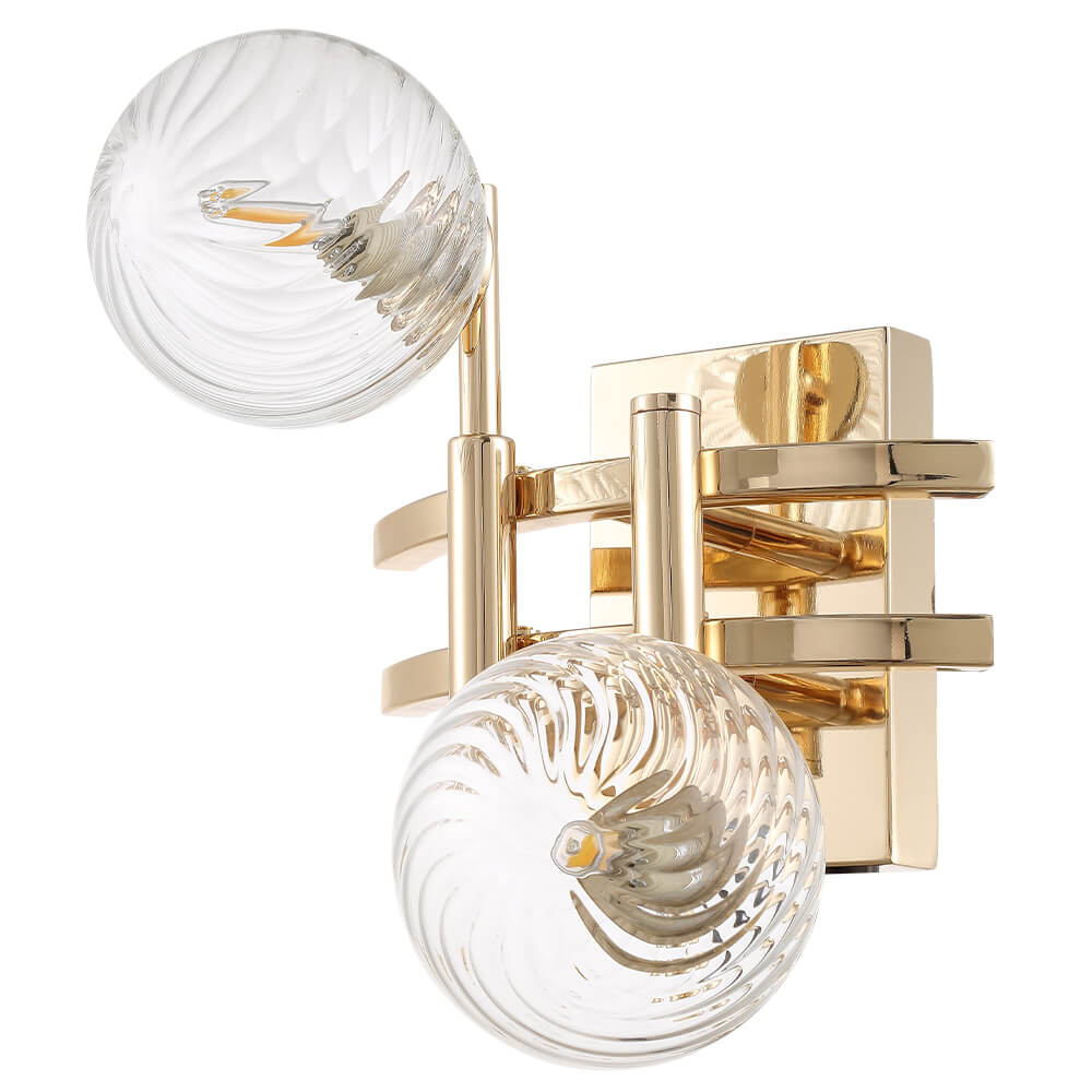Бра Crystal Lux Luxury AP2 Gold ⚡ — купить с доставкой по Москве и ...