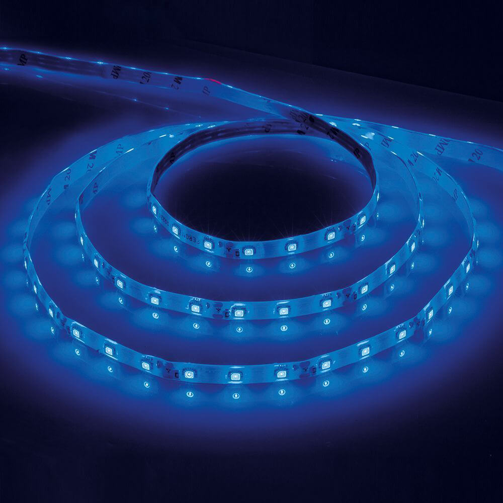 Светодиодная лента Feron 4 8w M 60led M 2835smd синий 5m Ls603 27673 ⚡