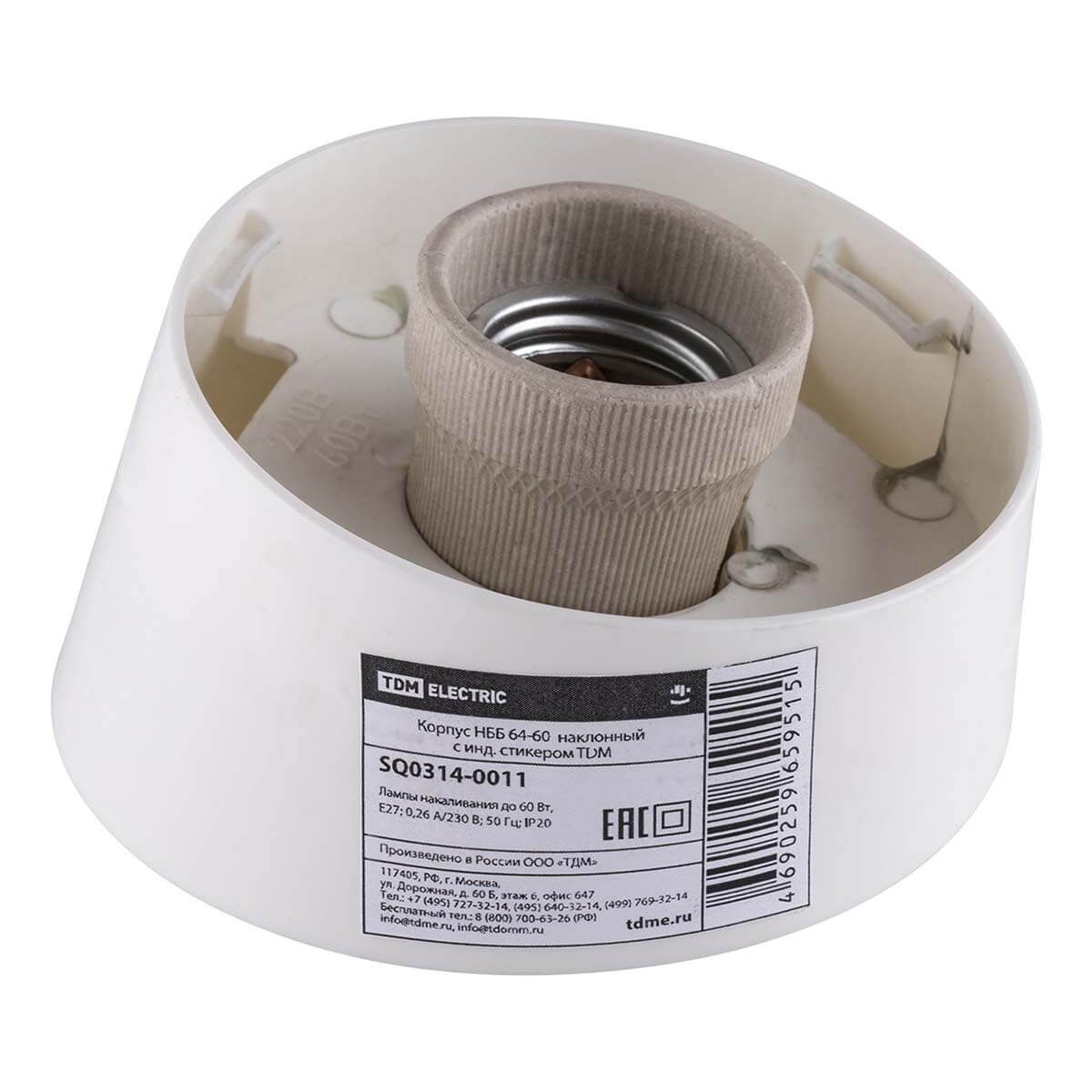 Корпус настенного светильника TDM Electric НББ 64-60 SQ0314-0011 ⚡ - купить с доставкой по ...