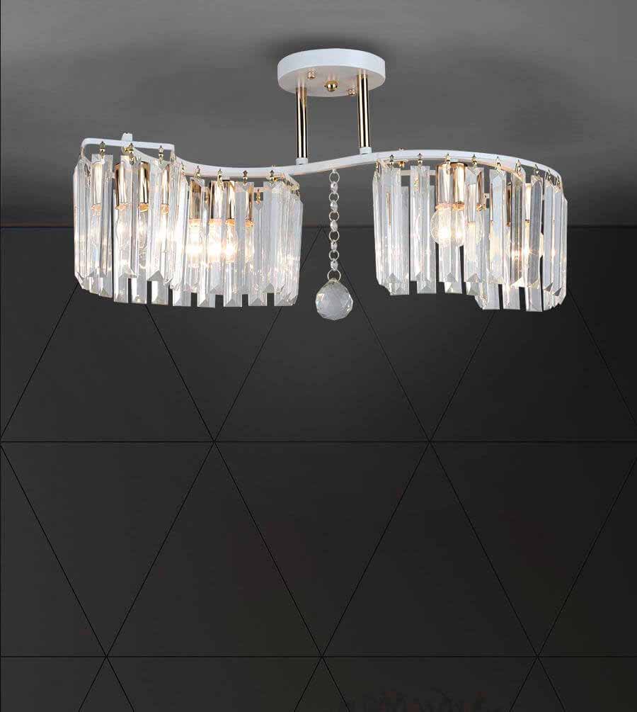 Потолочная люстра Seven Fires Iveya WD3549/4C-WT-FGD-CL — купить за ...