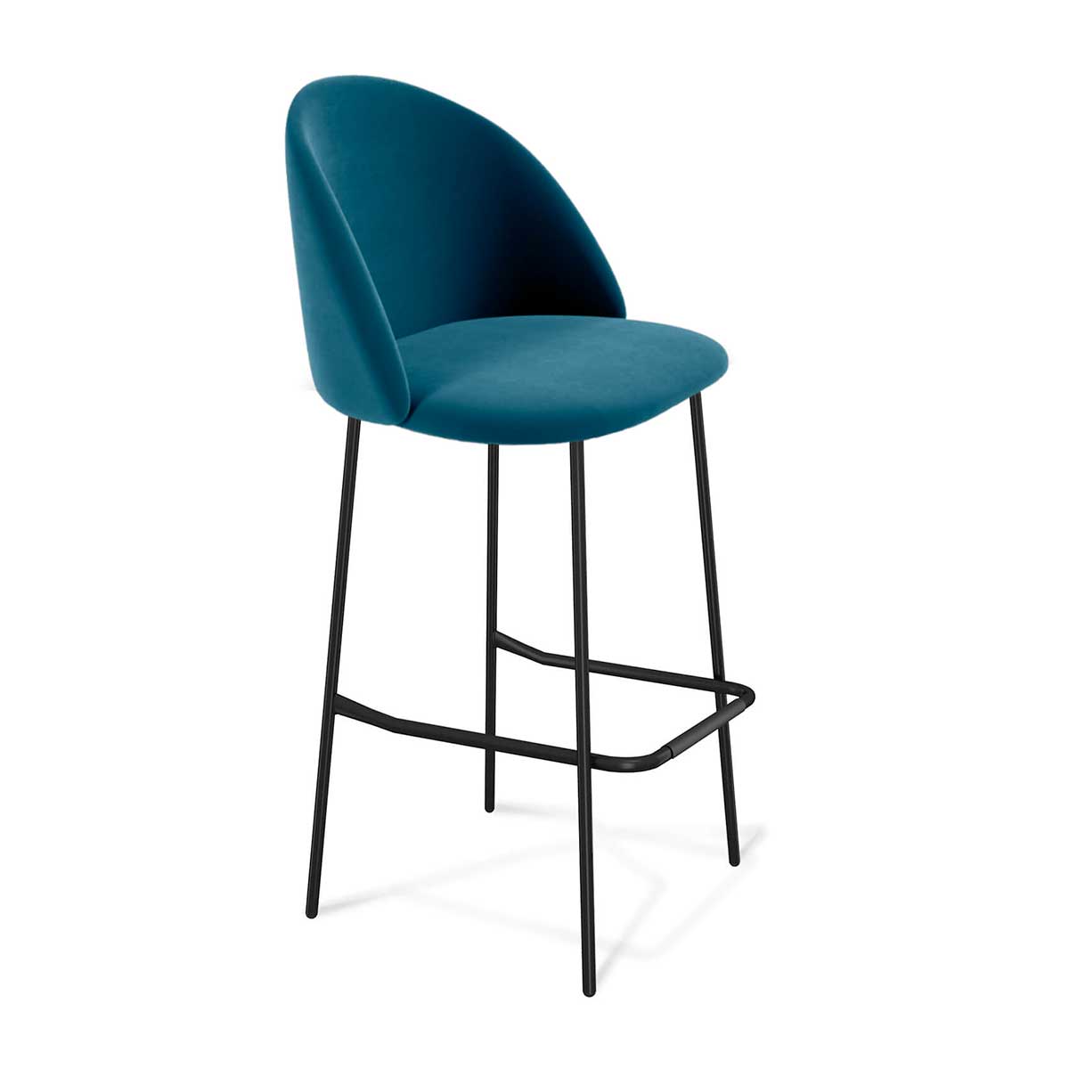 Барный стул Sheffilton SHT-ST35/S29 тихий океан/черный муар 3408423302 ⚡ — купить с доставкой по ...