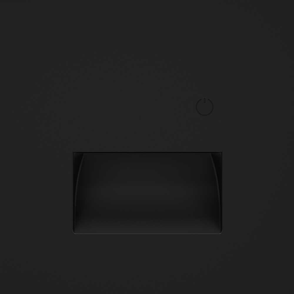 Подсветка светодиодная встраиваемая Voltum S70 с датчиком, черный матовый VLS070708 ⚡ — купить с ...