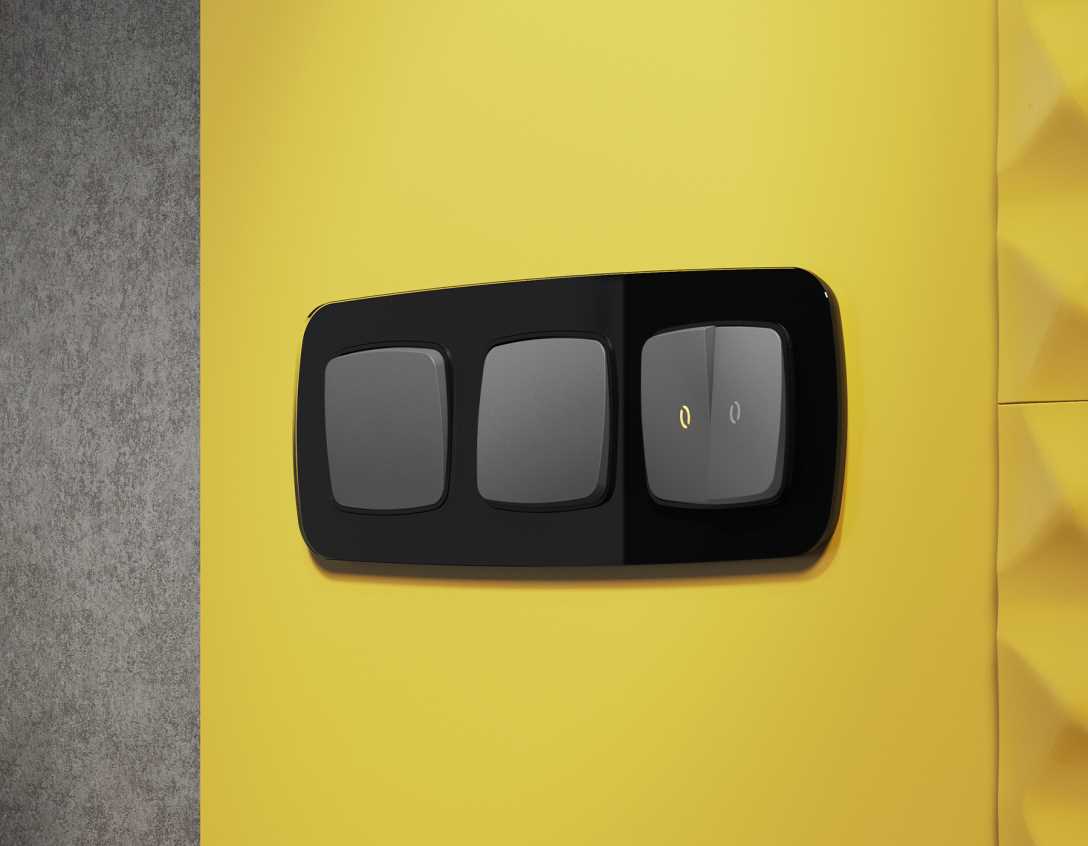 Лицевая панель выключателя AMBRELLA VOLT OP6540 ⚡ — купить с доставкой ...