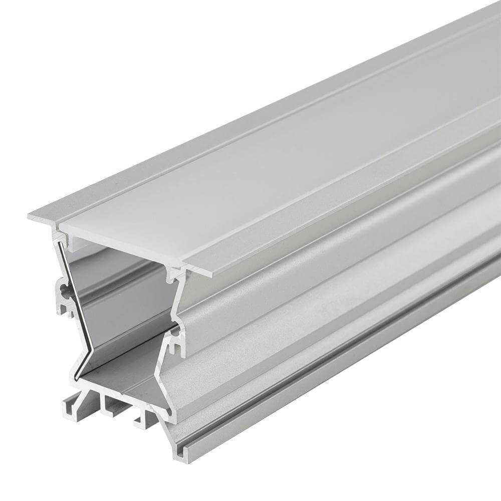 Профиль с рассеивателем Arlight ALU-WIDE-FL-H35-2000 ANOD FROST 027887 ...